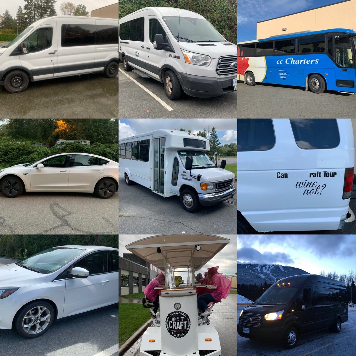 Calgary Bus Rental - Canadian Craft Tours & Charters